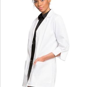 Cherokee | Jackets & Coats | Cherokee White Lab Coat Modern Classic ...